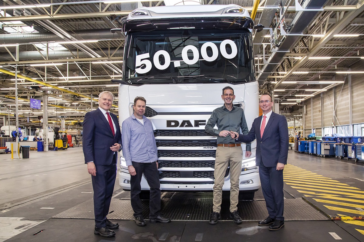 DAF, 50.000 Yeni Nesil kamyona yönelik dönüm noktasına ulaştı - DAF ...